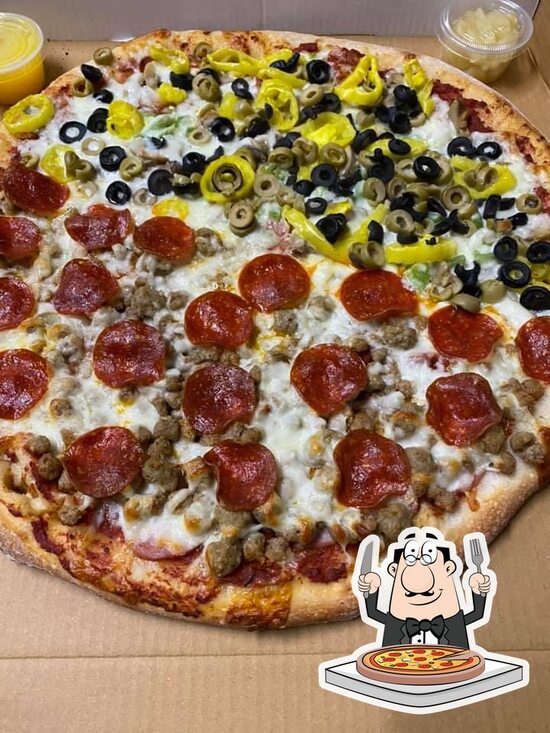 Menu at Pizza MD pizzeria, Russellville