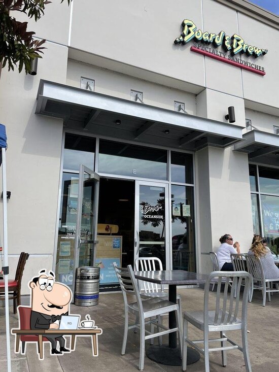 Menu at Board & Brew - Oceanside pub & bar, Oceanside