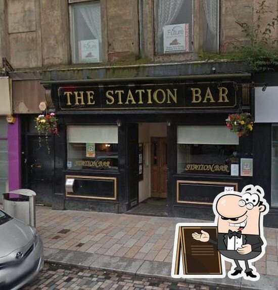 Menu at The Station Bar, Helensburgh