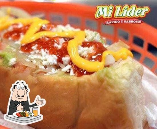 Menu at Mi Lider restaurant, Mazatlán