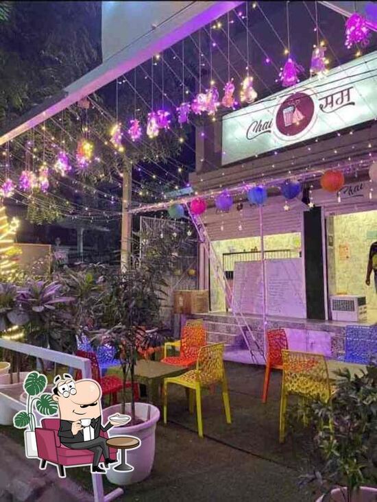 Menu at Chai Sam, Lucknow