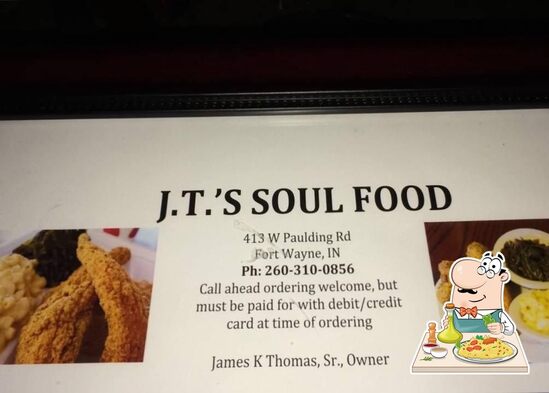 JT's Soul Food, Fort Wayne - Restaurant menu, prices and reviews