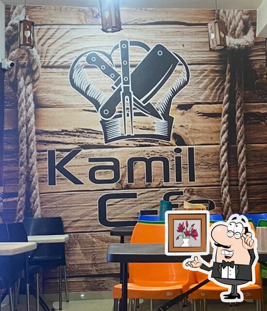 Menu at Kamil Cafe, Baska