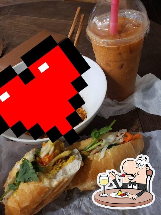 Menu at Banh Mi & Boba Cafe, Maili