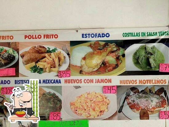 Carta del restaurante Golden FORK, Plan del Ayala, carretera sabancuy ...
