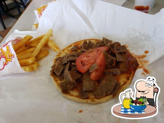 Menu at Super Gyros restaurant, Normal, 115 Susan Dr # A