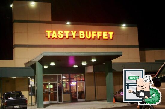 Menu at Tasty Buffet restaurant, Memphis, Poplar Ave