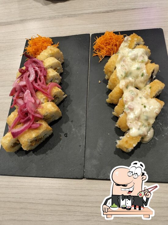 Menu at ''Mk Sushi'' restaurant, Santiago de Querétaro