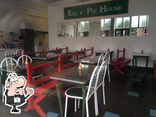 Menu at Eel & Pie House cafe, London