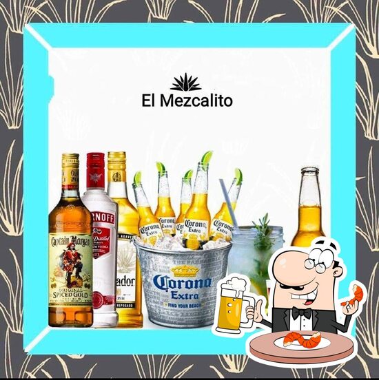 Menu at El Mezcalito pub & bar, San Agustín Tlaxco
