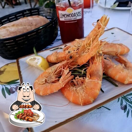 Andreas Restaurant, Stavros - Menú del restaurante, precios y reseñas
