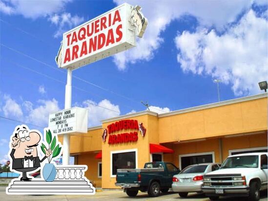 Menu at Taqueria Arandas restaurant, Spring, Interstate 45 N