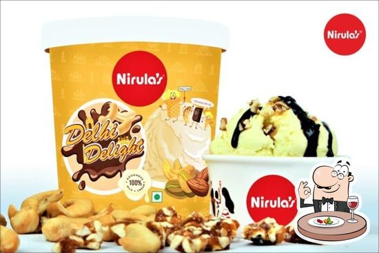 Menu at Nirulas ice cream, Faridabad