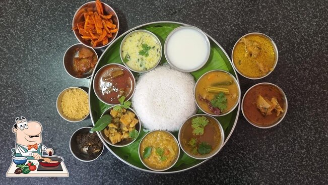 Menu at Raja Naidu Andhra Mess, Bengaluru