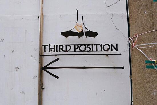 Menu at Third position cafe, Seoul