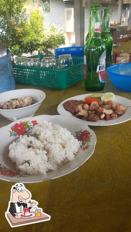 Menu at RM Khas Batak Sitio restaurant, Bina Raga