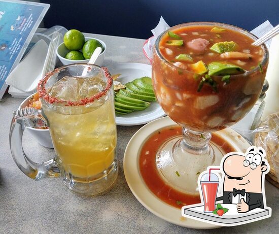 Carta del restaurante Mariscos Mi Capitán, Mexicali, Calz Anáhuac 1228