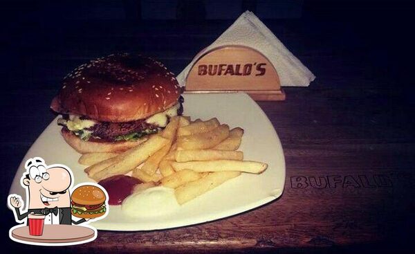 Menu at Buffalo's restaurant, Tame