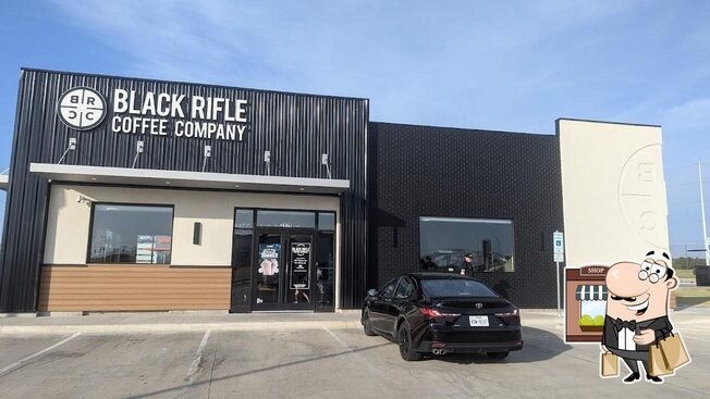 Menu at Black Rifle Coffee Company, Waco