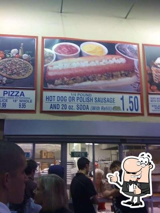 Menu at Costco Bakery, Goleta