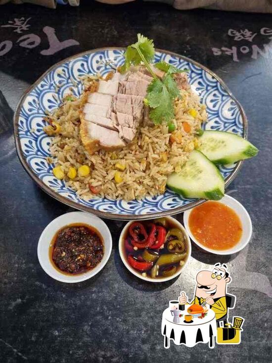 Menu at Tea Woks restaurant, Perth