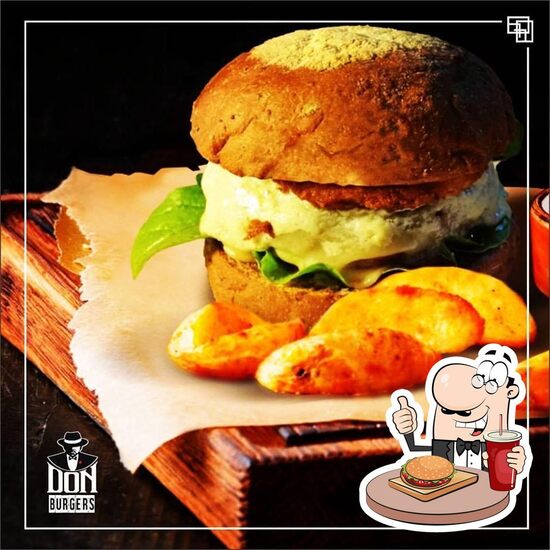Menu at Don Burgers restaurant, Eusébio, 1308. Guaribas
