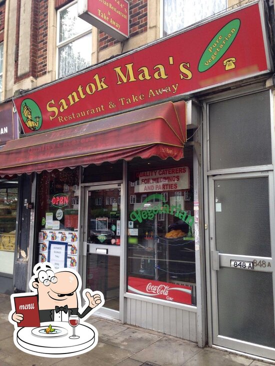 Menu at Santok Maa's Bhel Poori House restaurant, London