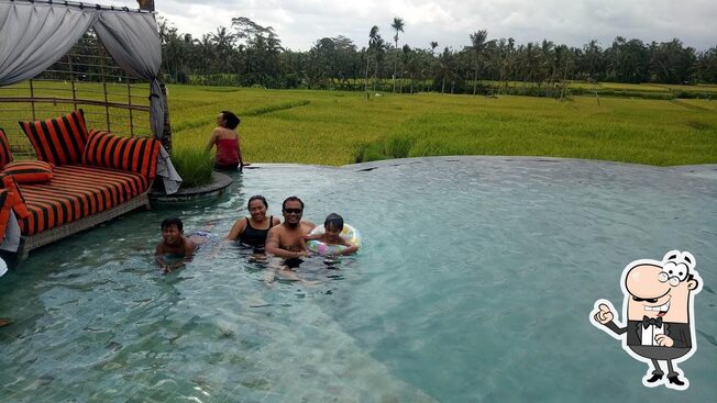 Menu at Cretya Sunset restaurant, Gianyar