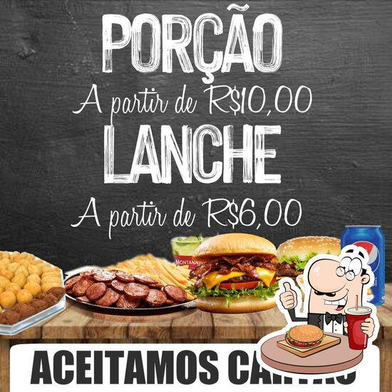 Menu at Tô de Rango, Brumado