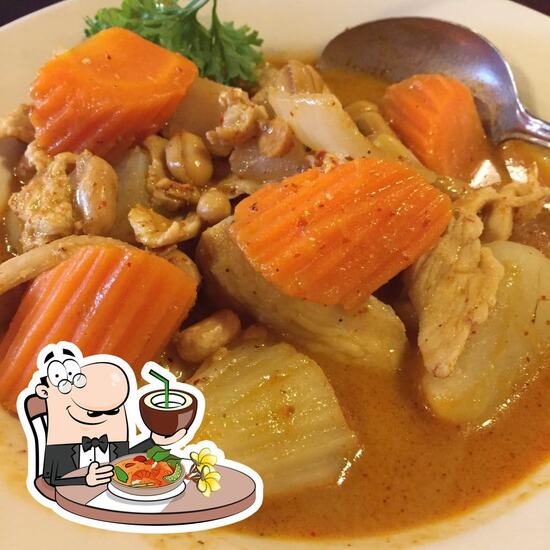Menu at Aroy Thai Restaurant, College Park