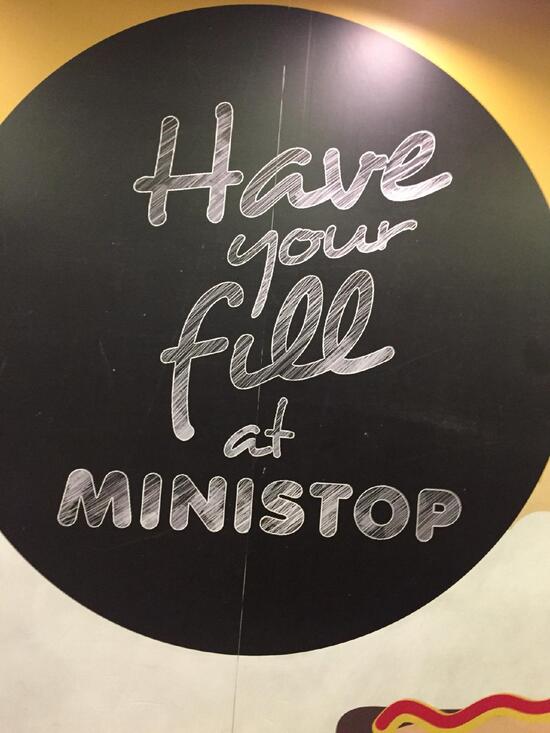 Menu at MINISTOP, Pasig, Ortigas Ave Ext
