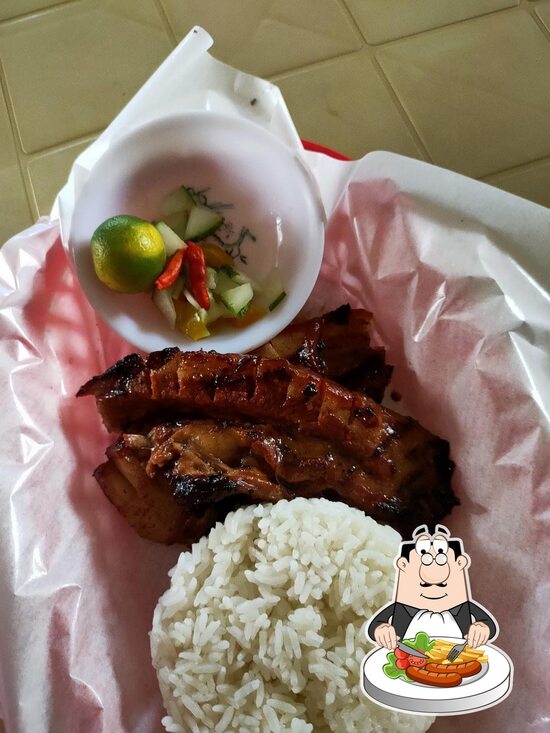Menu at Pit Stop restaurant, Zamboanga