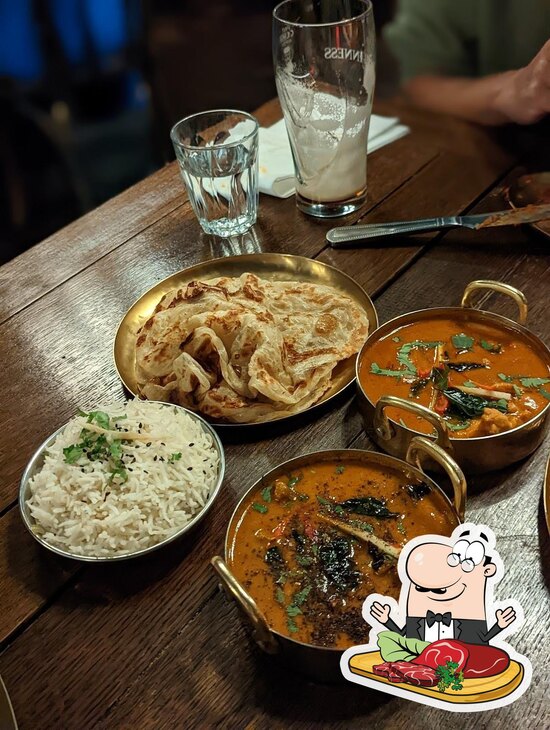 Menu at The Tamil Prince restaurant, London