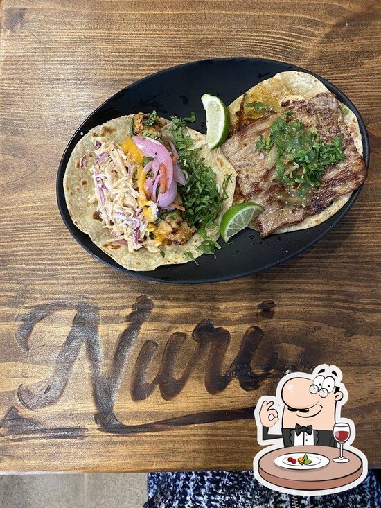 Menu at Nuri restaurant, McAllen