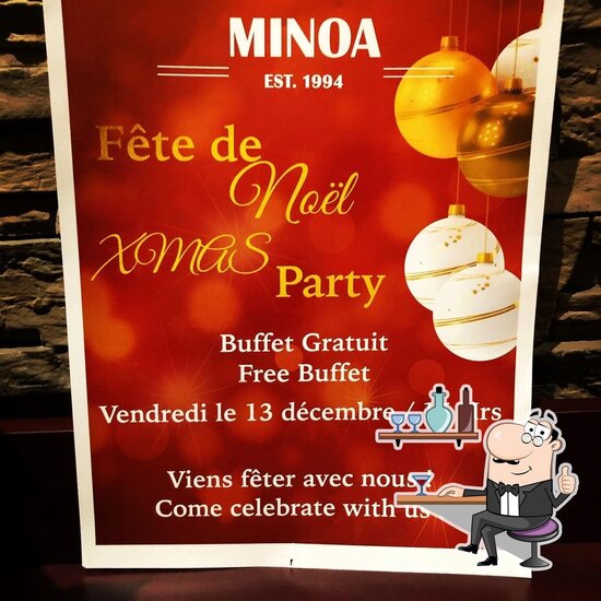 Café Minoa, Montréal - Restaurant menu, prices and reviews