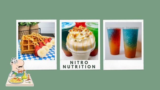 Menu at Nitro Nutrition restaurant, Porter