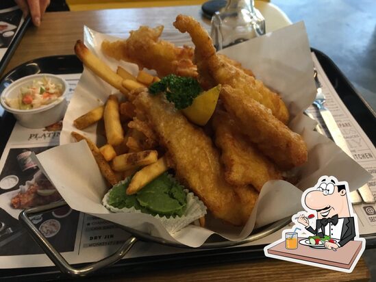 Carta de 윗비 Whitby fish&chips, Seul