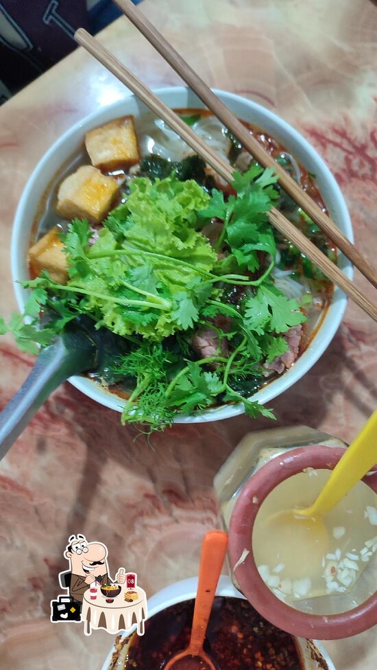 Menu at Bún Cá Thảo Béo restaurant, Hanoi