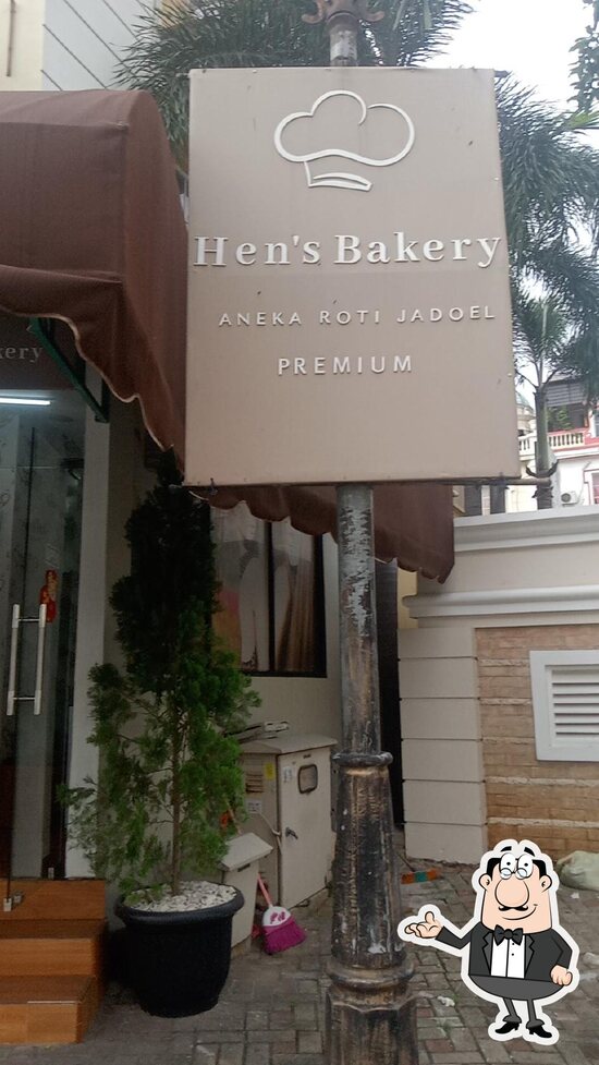 Menu at Hen’s Bakery, North Jakarta