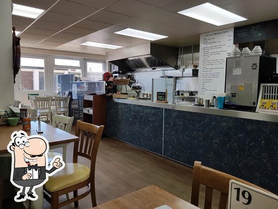 Menu at Mariners Cafe, Exmouth