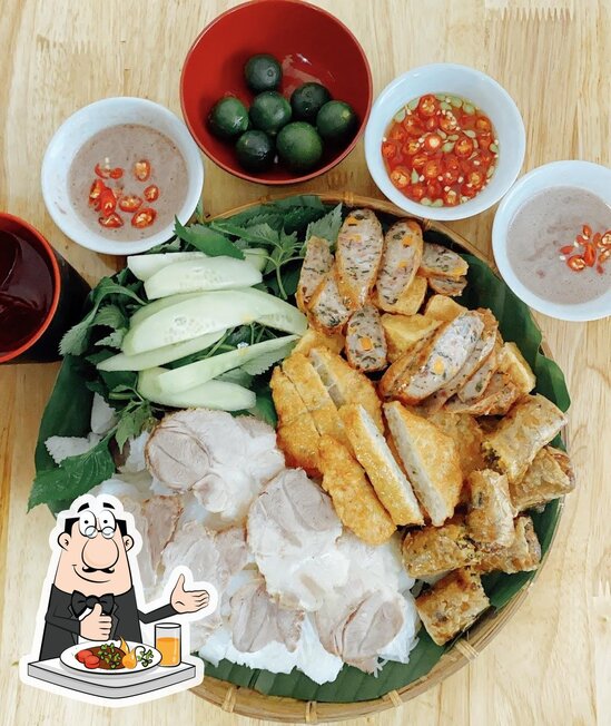 Menu at Bún đậu Ngọc Béo restaurant, Hanoi