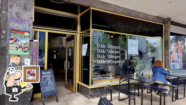 Menu au Wide Whisper Café, Mayence