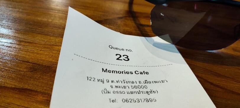 Menu at memories Cafe-เมมโมรี่ คาเฟ่, Tha Wang Thong