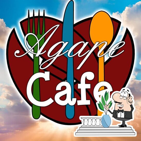 Menu at Agape Cafe, Las Vegas