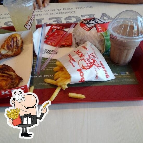 Menu at KFC, Nagpur