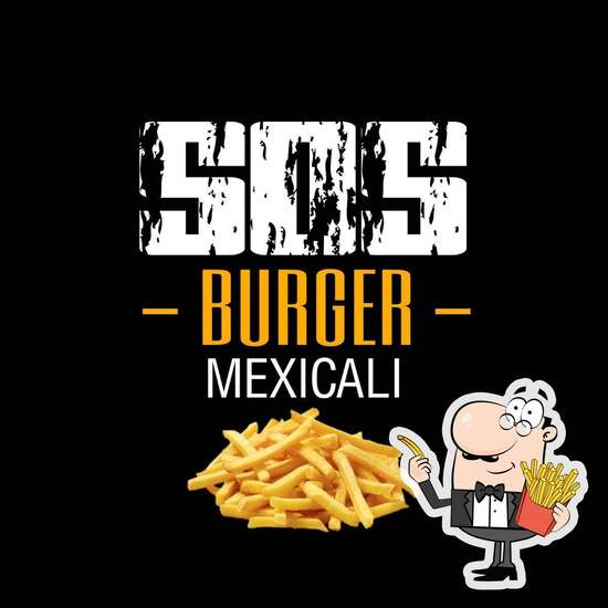 Menu at SOS BURGER MEXICALI restaurant, Mexicali