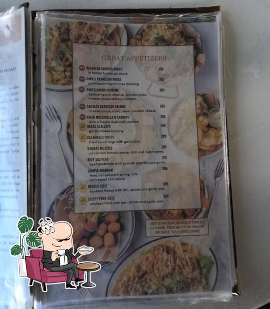 Café Terraza, Roxas City - Restaurant menu, prices and reviews