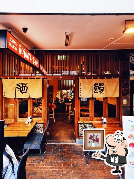 Menu at Robata Jones restaurant, Artarmon