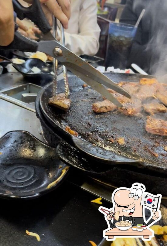 Menu at J BBQ, Los Angeles