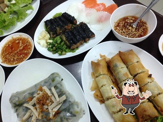 Menu at พรแหนมเนือง restaurant, Laem Chabang